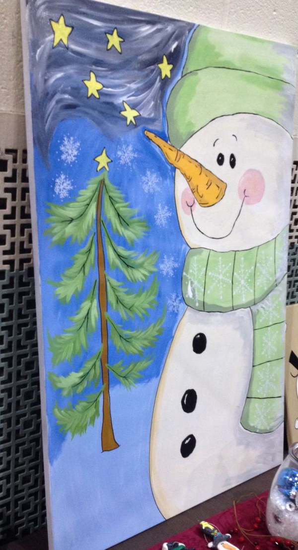 Diy Canvas Painting Ideas For Christmas Literacy Ontario Central South Diy Canvas Painting Ideas For Christmas Literacy Ontario Central South