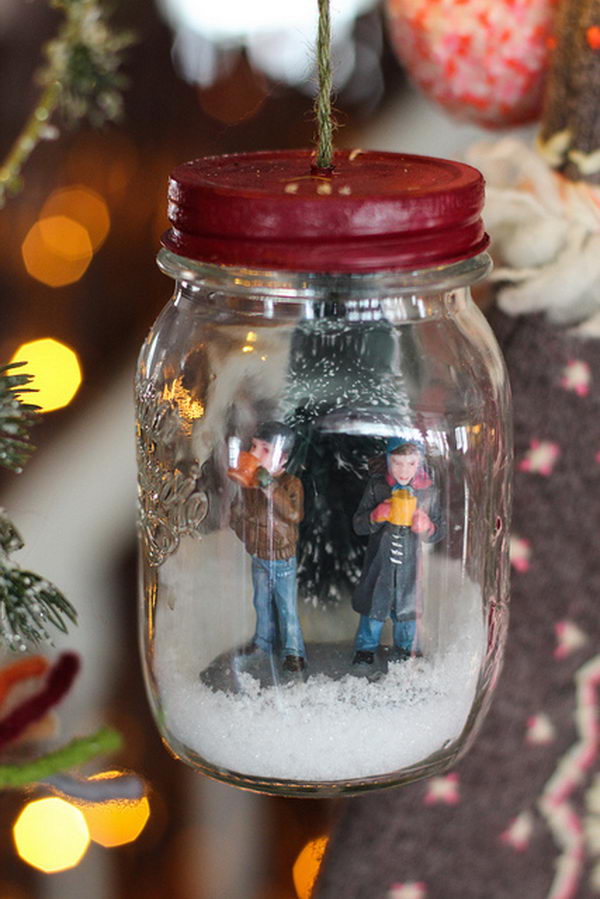 20 Beautiful DIY Snow Globe Ideas Tutorials 2017
